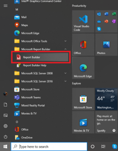 MICROSOFT REPORT BUILDER – Installation guide and Basic Tutorial ...