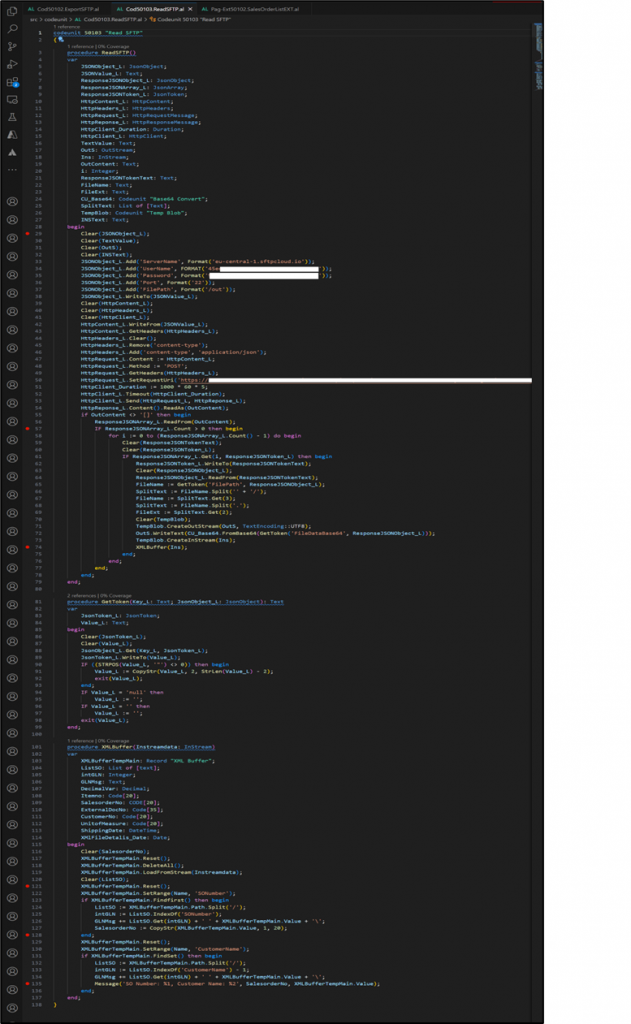 Integration Of Business Central With Sftp Server Read Xml File From Sftp Server Using Azure